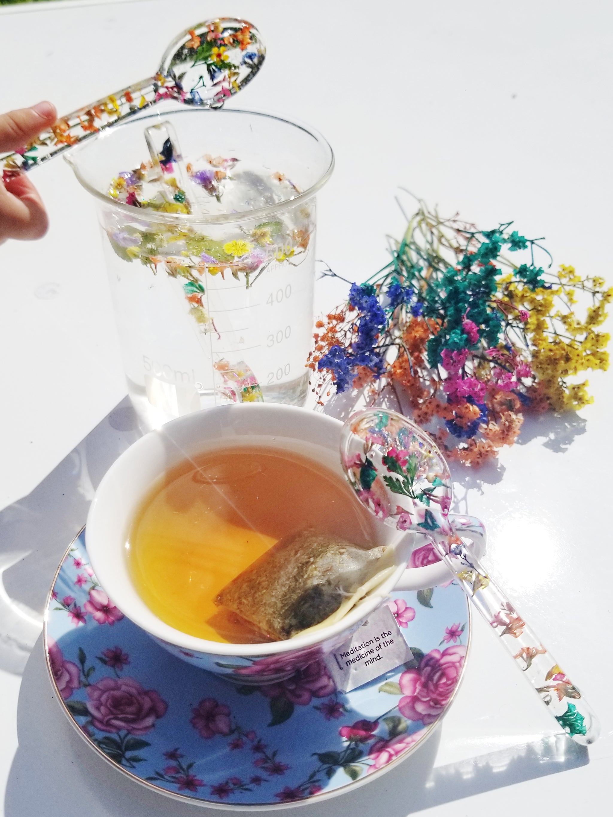 A Handmade Flower Spoon – Happi Crafts