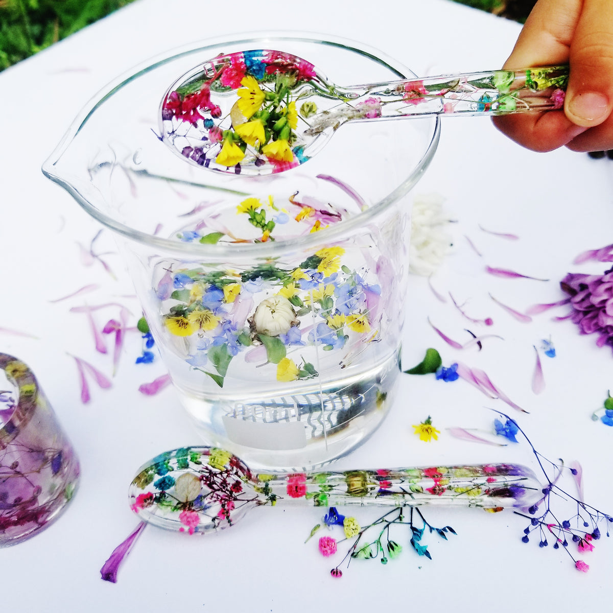 A Handmade Flower Spoon – Happi Crafts