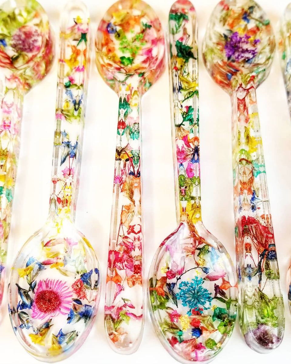 A Handmade Flower Spoon – Happi Crafts